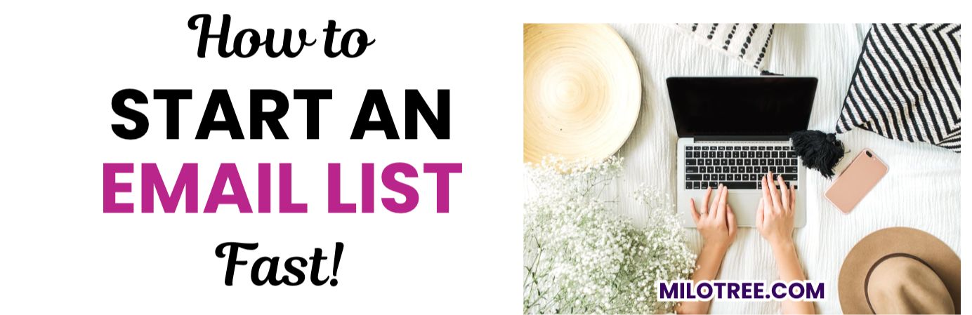Grow Your Email List Fast No Tech Skills | MiloTree.com